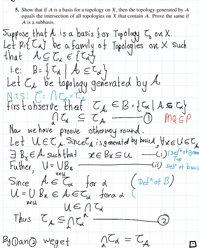 Chapter 4 Exercises | Topology